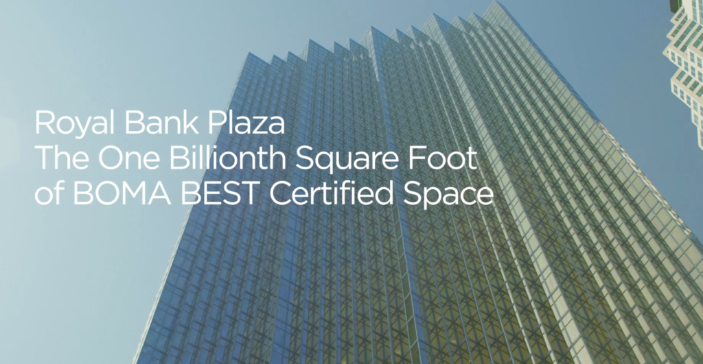 Congratulations Royal Bank Plaza - One Billion Square Feet of Certified ...